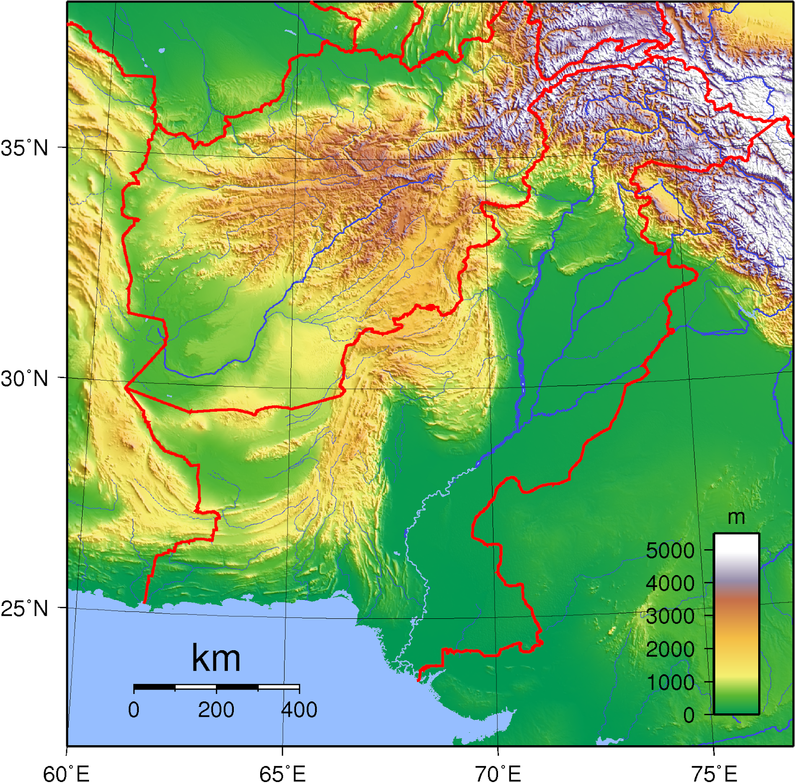 ANTHROPOLOGY OF ACCORD: Map on Monday: PAKISTAN