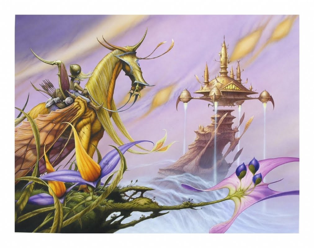 METAL ON METAL: Rodney Matthews: epic fantasy artwork