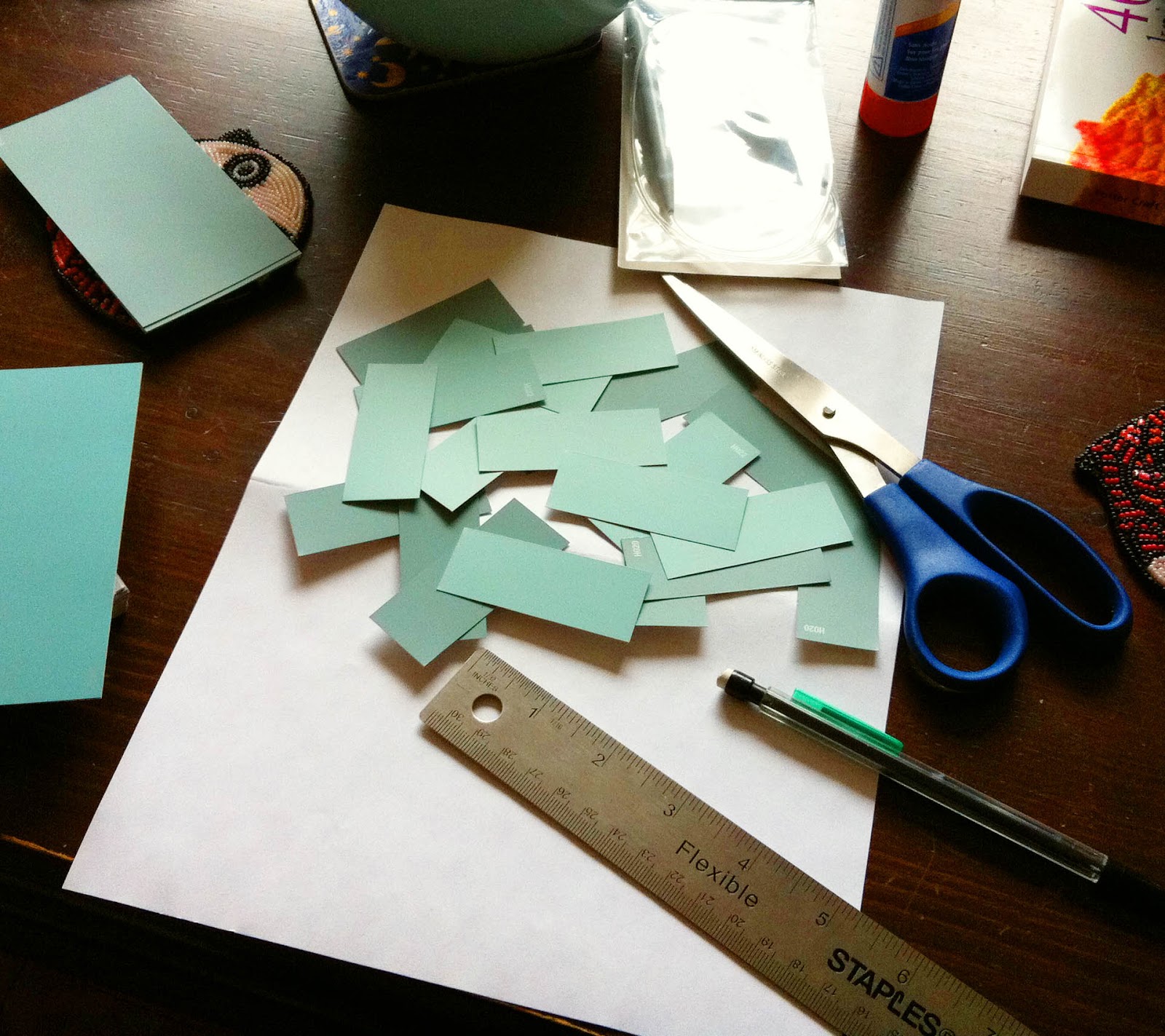 owlswakeup: Paint Chip Art