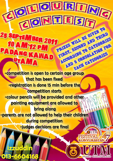 Colouring Contest ~ FESTIVAL KONVOKESYEN UTM 47