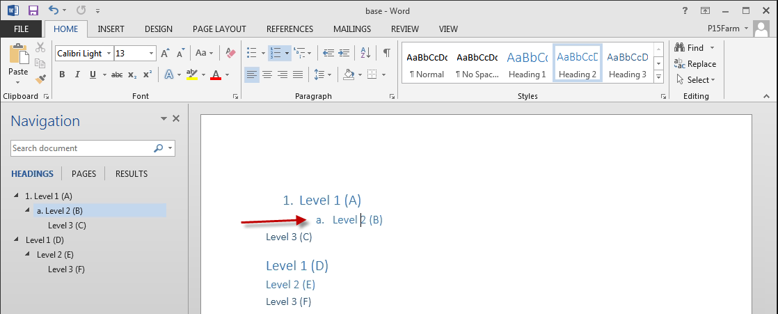 Joe's Technology Blog: Mastering Word 2007 .. 2013 Outline Structure ...