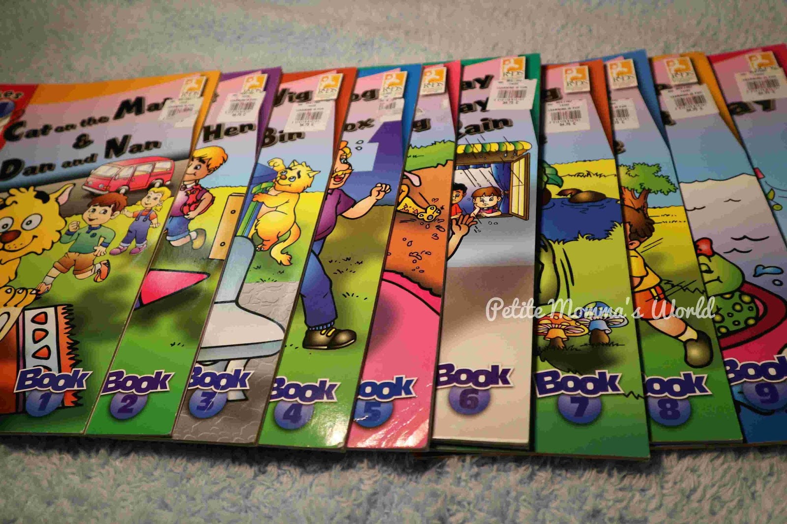 Phonics-in-Reading Book Series for Preschoolers and Young Children