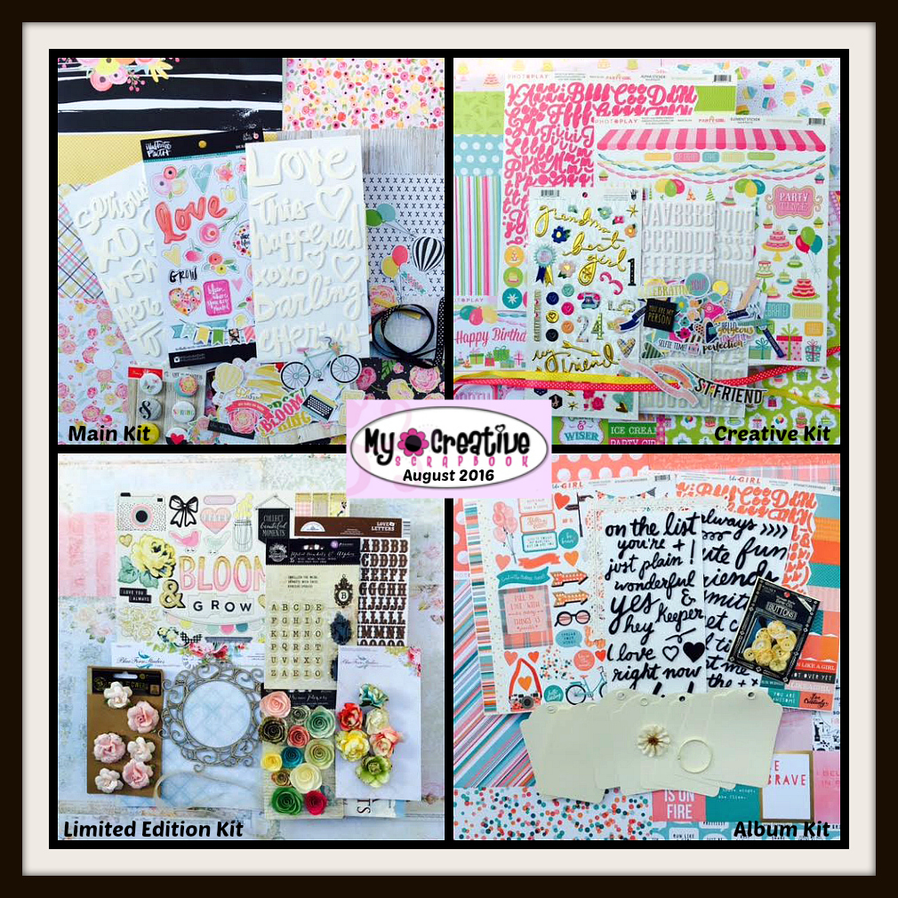 My Creative Scrapbook: White Space Scrapbook Layout Process Video by ...