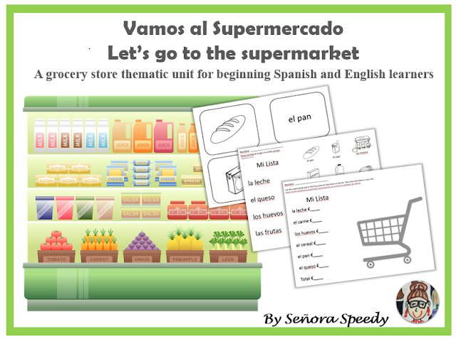 Señora Speedy: ¡Vamos al supermercado!