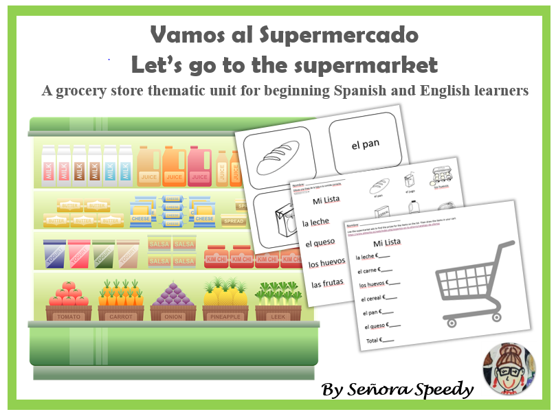 Señora Speedy: ¡Vamos al supermercado!