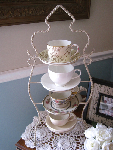 Tea With Friends: A tea trolley vignette for January