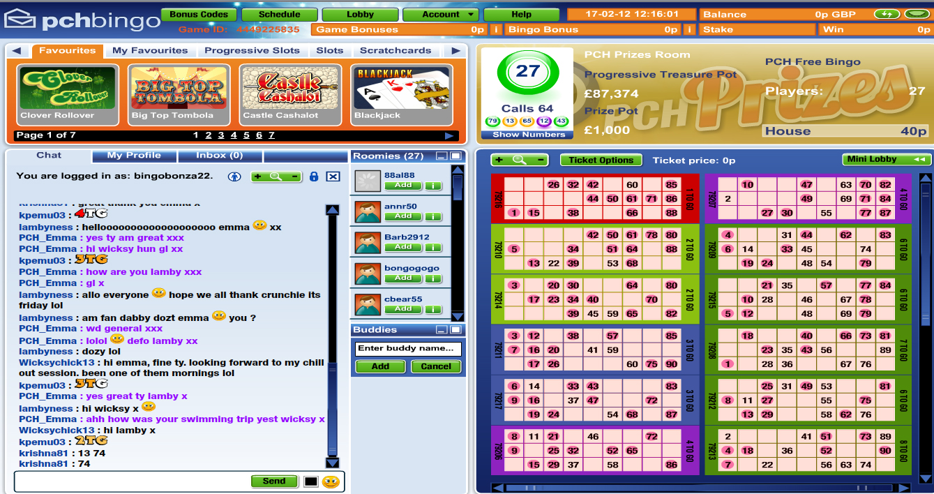 New Bingo Sites: PCH Prize Bingo - It's all about winning!