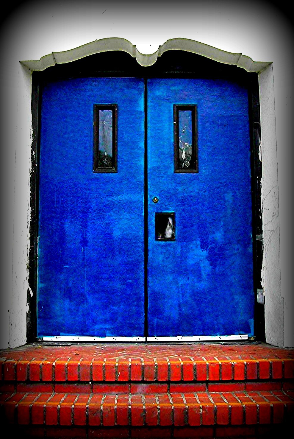Text as Instinct: A Blue Door Opens, Closes, Opens (in memoriam)