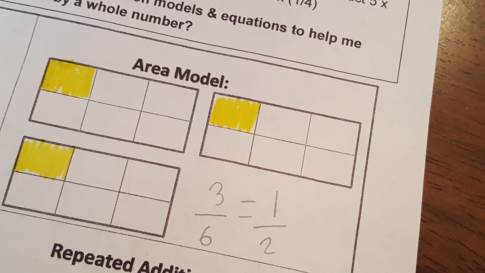 Elementary One Stop Shop: Multiplying Fractions by a Whole Number using ...