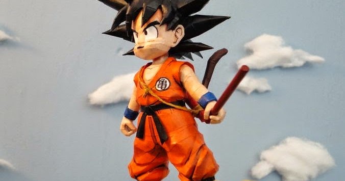 Kid Goku 3d Paper Model Available On