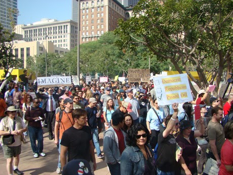 Thousands of ‘Occupy Movement’ Protesters Throng Los Angeles | Sri ...