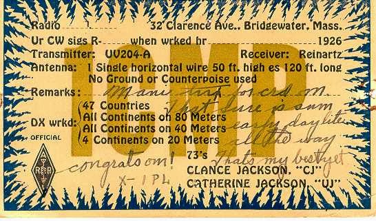 All Things Wireless & Letterpress: QSL Cards