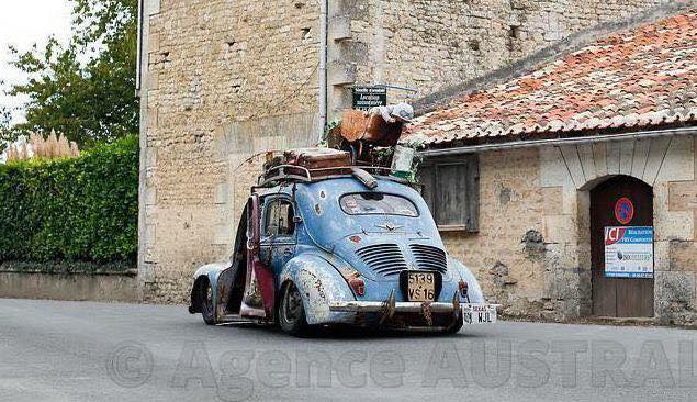 GAS KUSTOMS: Renault 4cv Rat!!!