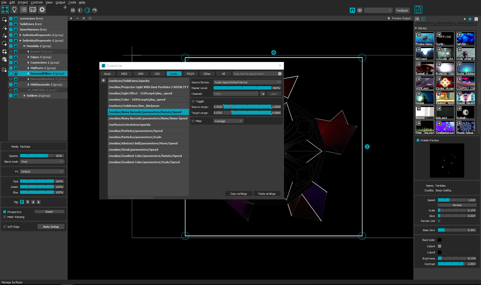 ATEC_ProjectionMapping: Melanie Estes: Week 7 Tape Mapping