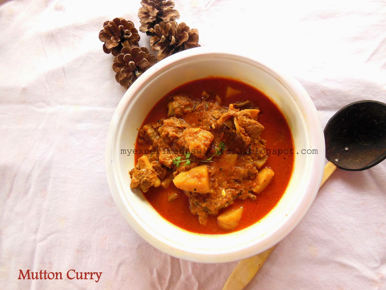 My Experiments With Food: Simple and Easy Mutton Curry