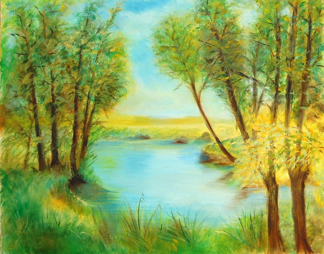 Raffaella Pinna: dipingere e insegnare a dipingere