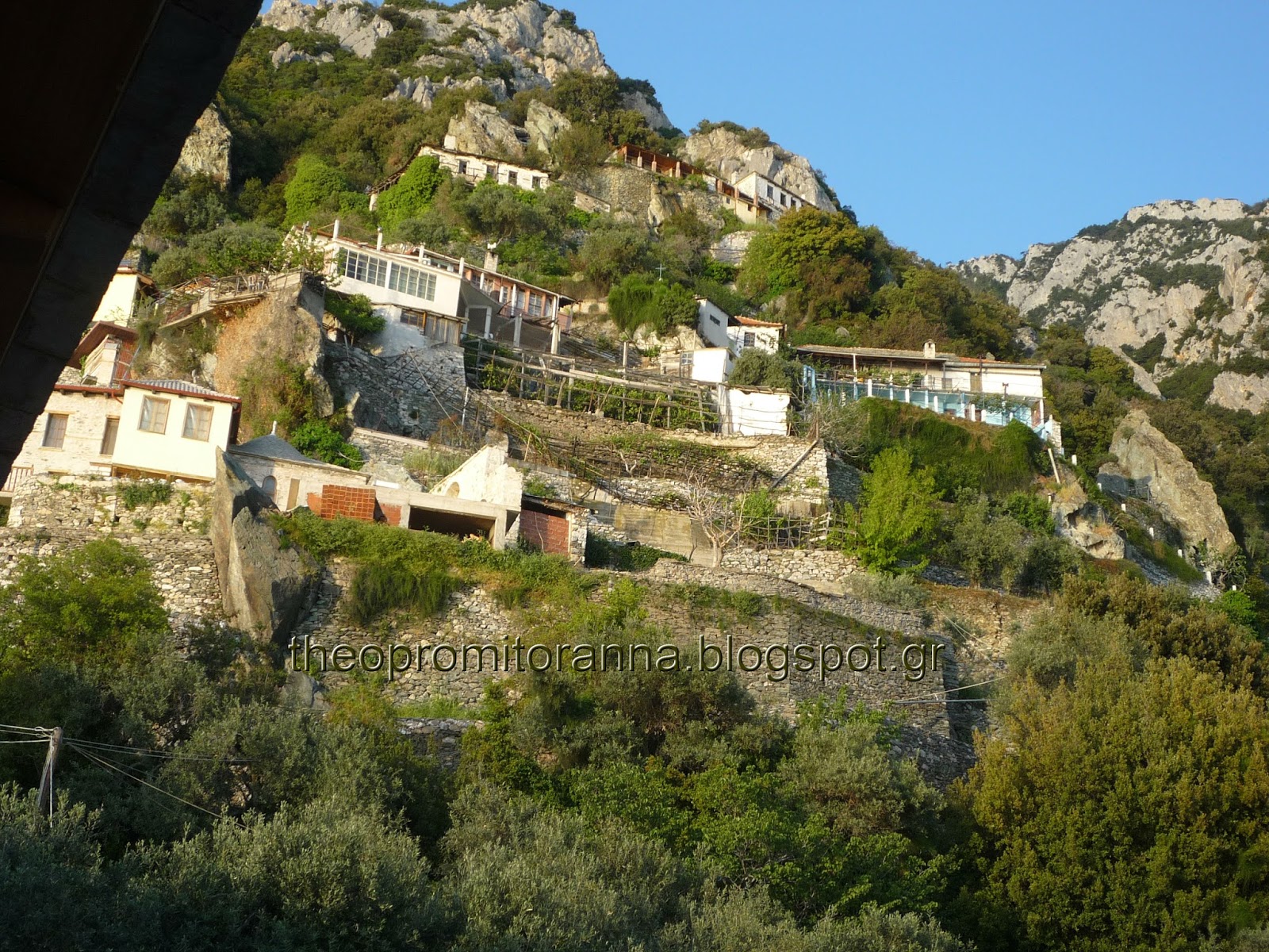 ΙΕΡΑ ΣΚΗΤΗ ΑΓΙΑΣ ΘΕΟΠΡΟΜΗΤΟΡΟΣ ΑΝΝΗΣ ΑΓΙΟΥ ΟΡΟΥΣ: Η θέση της Σκήτης της ...
