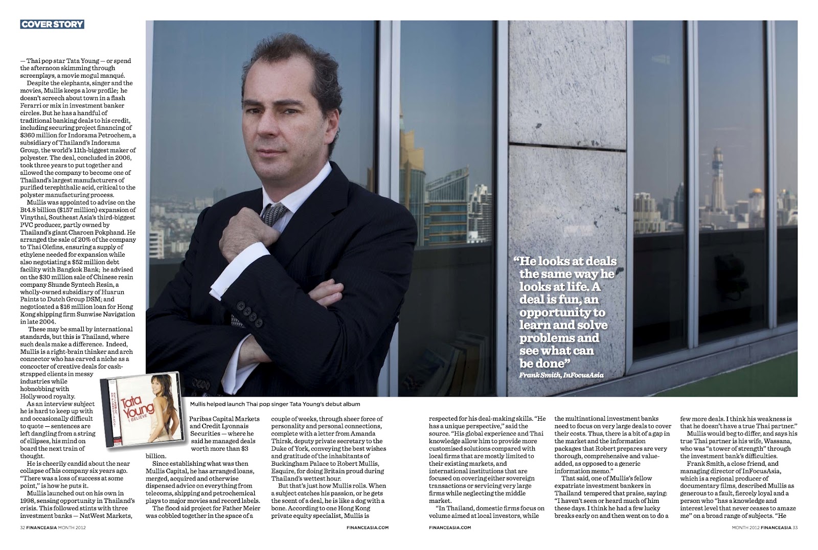 Two Countries, One Cistern: Banker, cinephile, philanthropist, oil ...