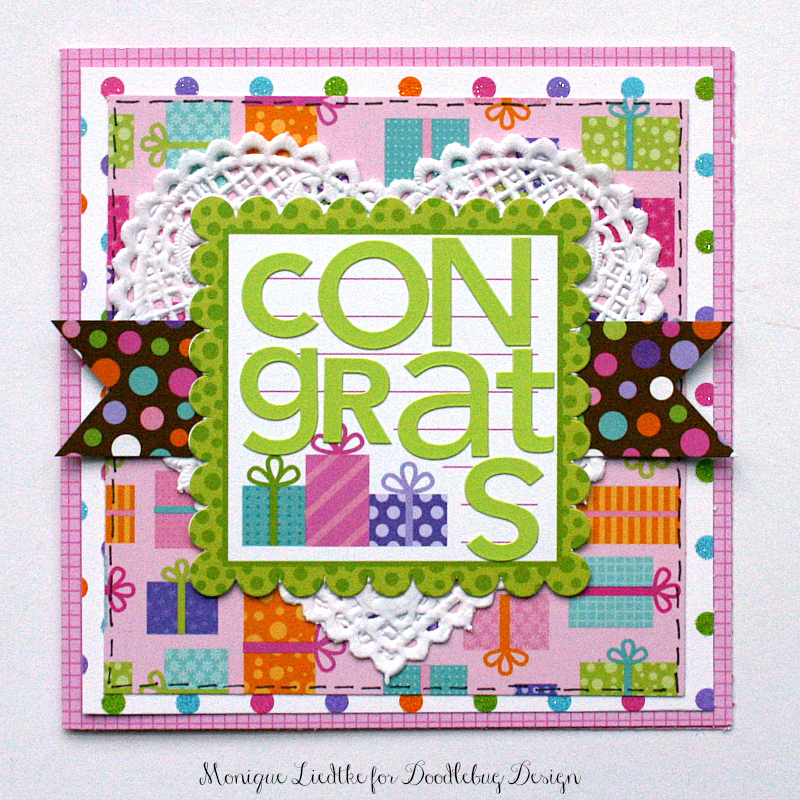 Doodlebug Design Inc Blog: Happy Mail Challenge 5: Congratulations