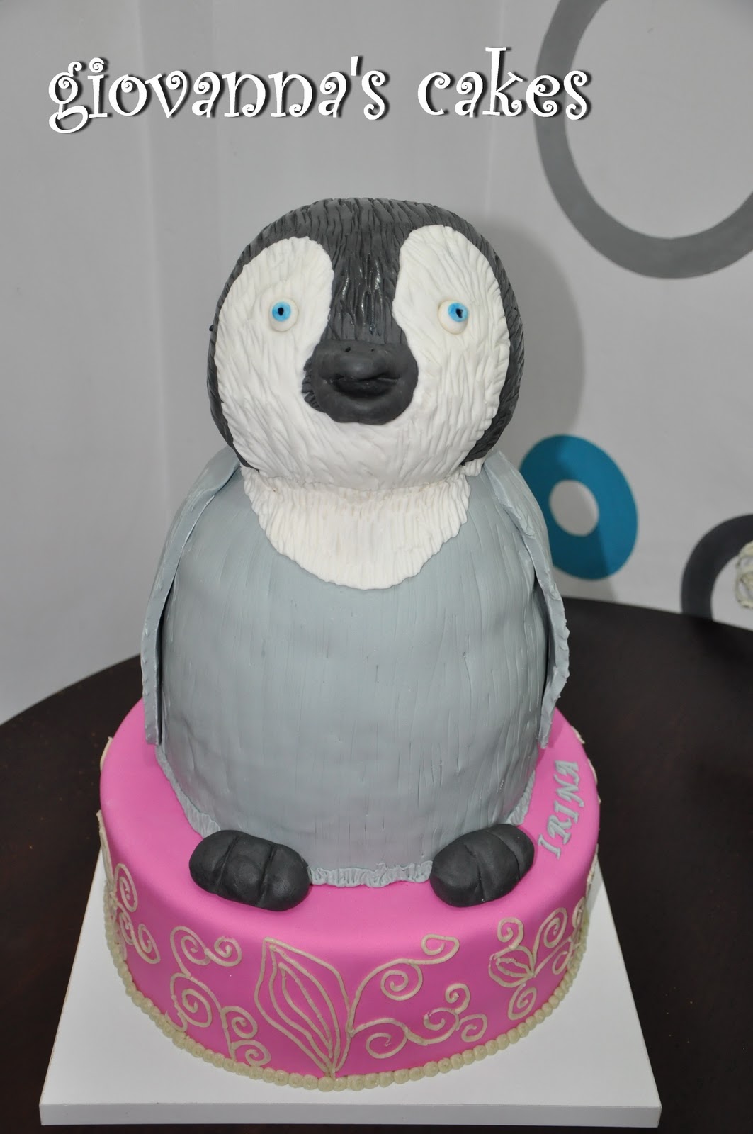 giovanna's cakes: Baby penguin cake
