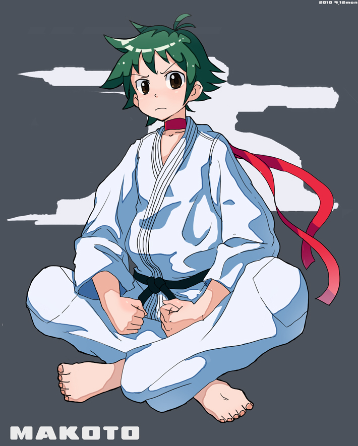 Anime Feet: Tomboy Attack: Makoto Part 1