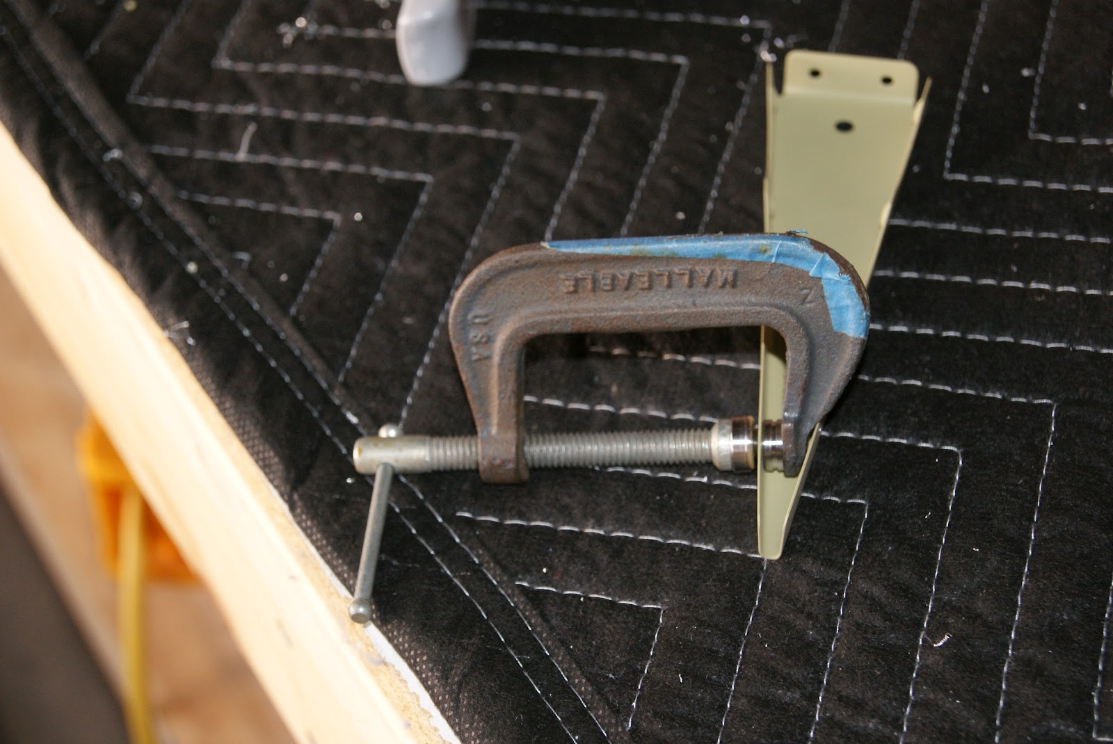 DOG Aviation John's RV-12 Blog: Dimpling Stabilator’s Aft Skin & Ribs