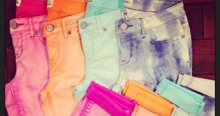 Go Trendy With Colorful Jeans ~ Total Stylish