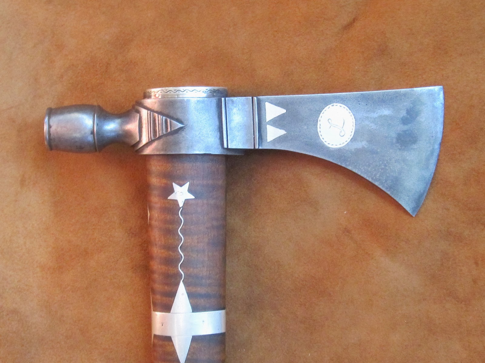 Contemporary Makers: 'Meriwether Lewis' Pipe Tomahawk by Brian Anderson