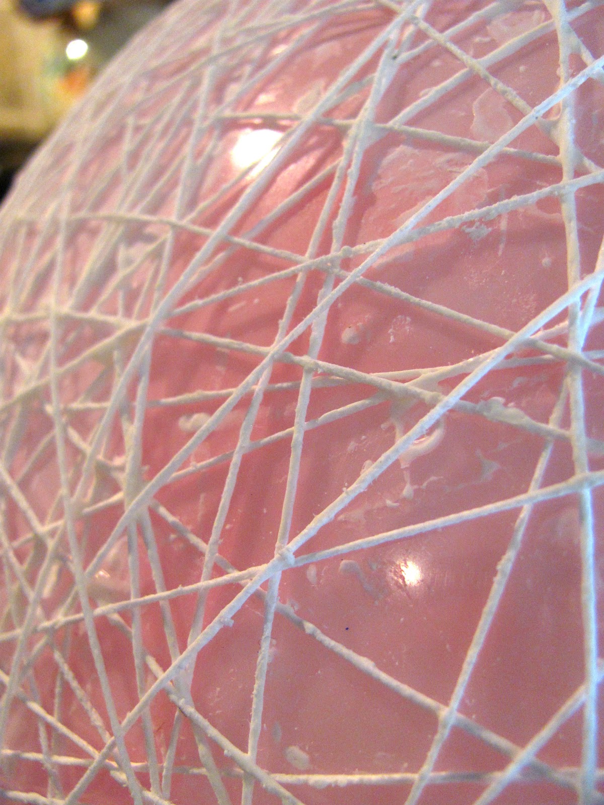 Carey Creates: DIY String Chandelier