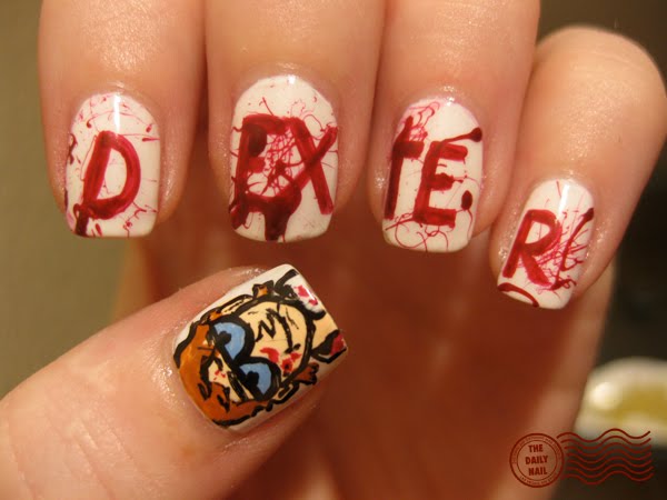 BLOG DA JUICE: Unhas da série Dexter