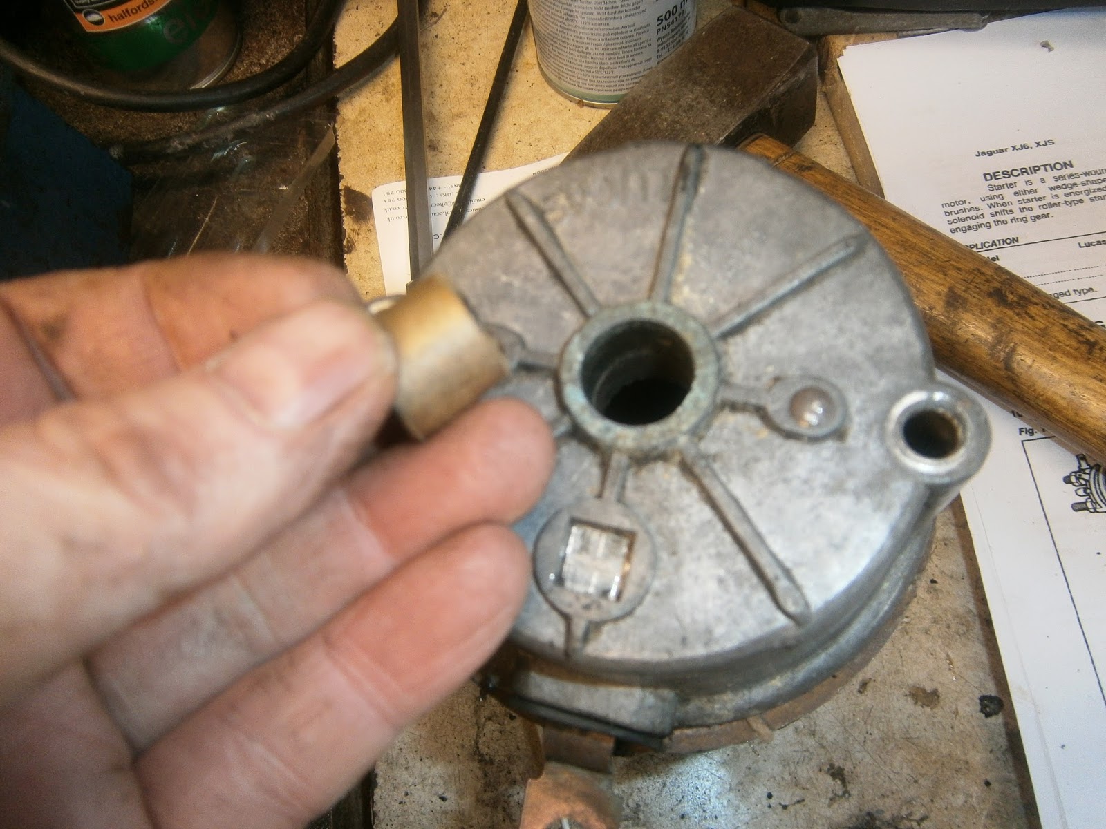 Lotus Excel Restoration: The Lucas 3M100 starter motor revisited.