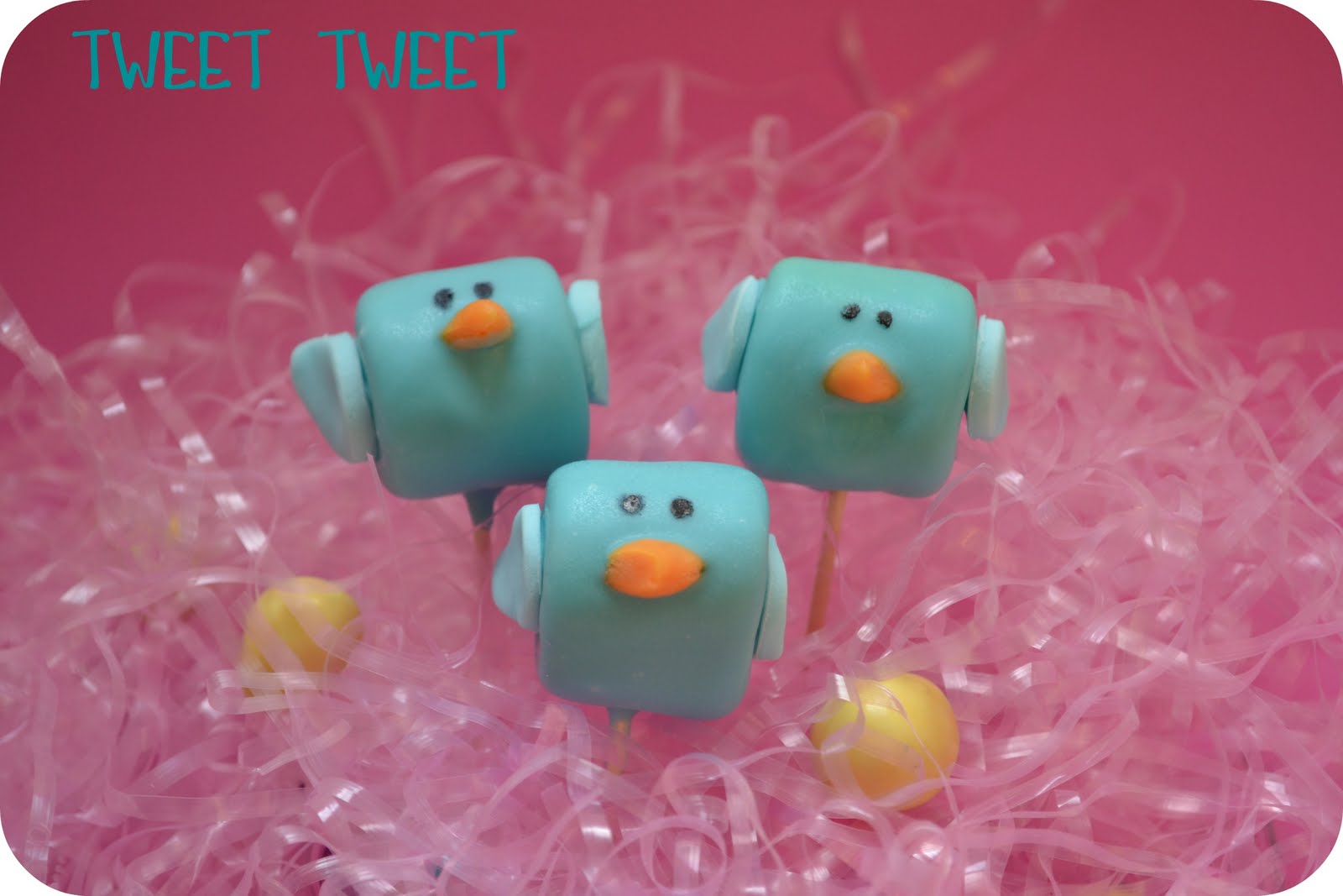 Sweetology: SWEET TWEETS - FUN EASY EDIBLE CRAFT!!