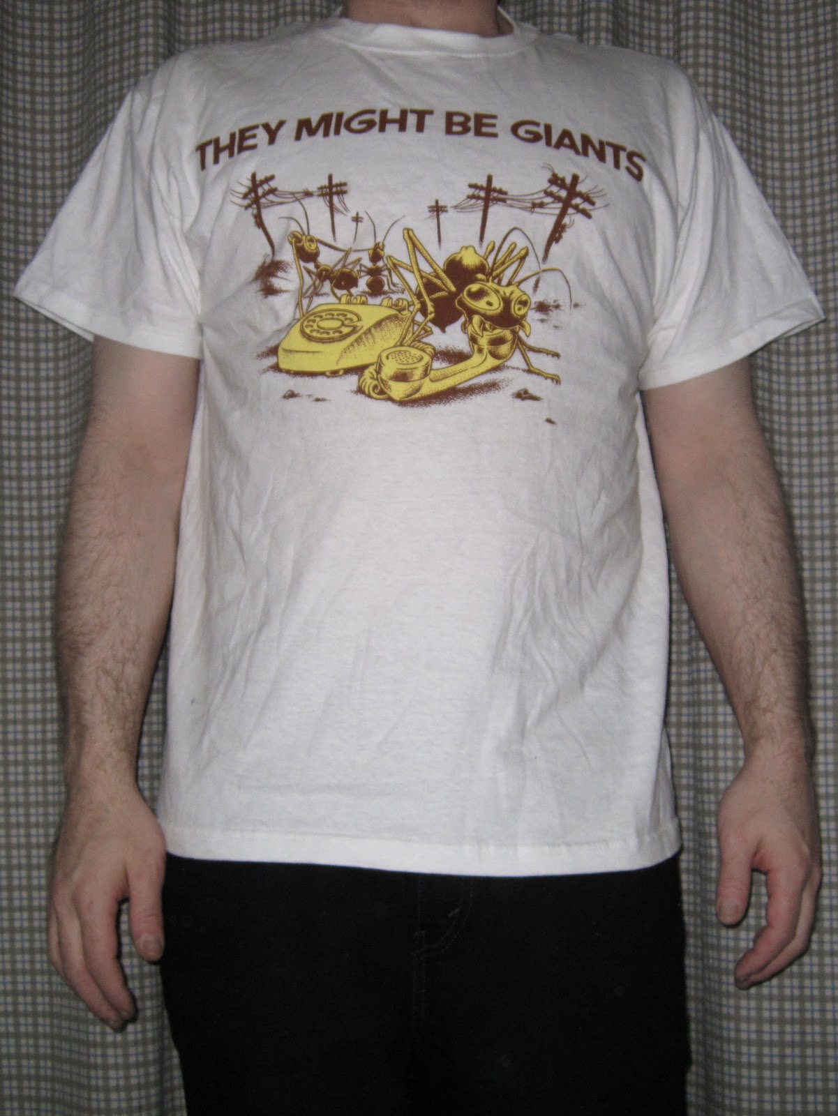 A TMBG FAN BLOG: TMBG Shirt #8: Giant Bugs