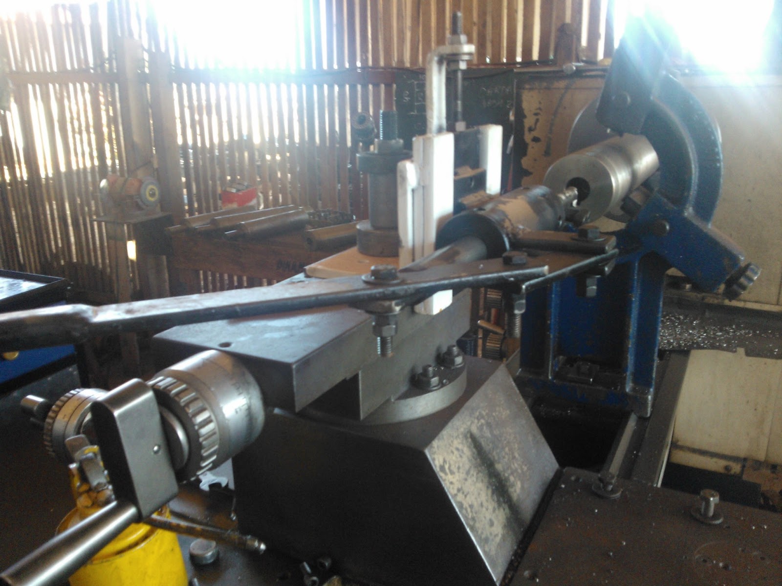 usinagem criativa: chegada plaina limadora