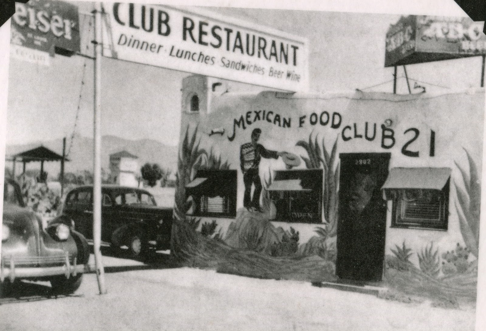 US 89 Restaurants: Club 21 - Tucson