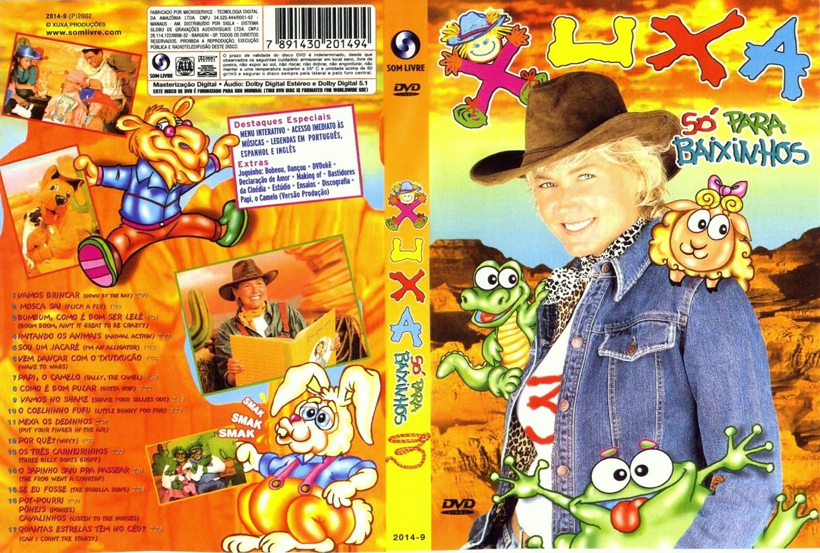 SuperPost - Xuxa Só Para Baixinhos Vol.1 ao 10 | Capas Grátis