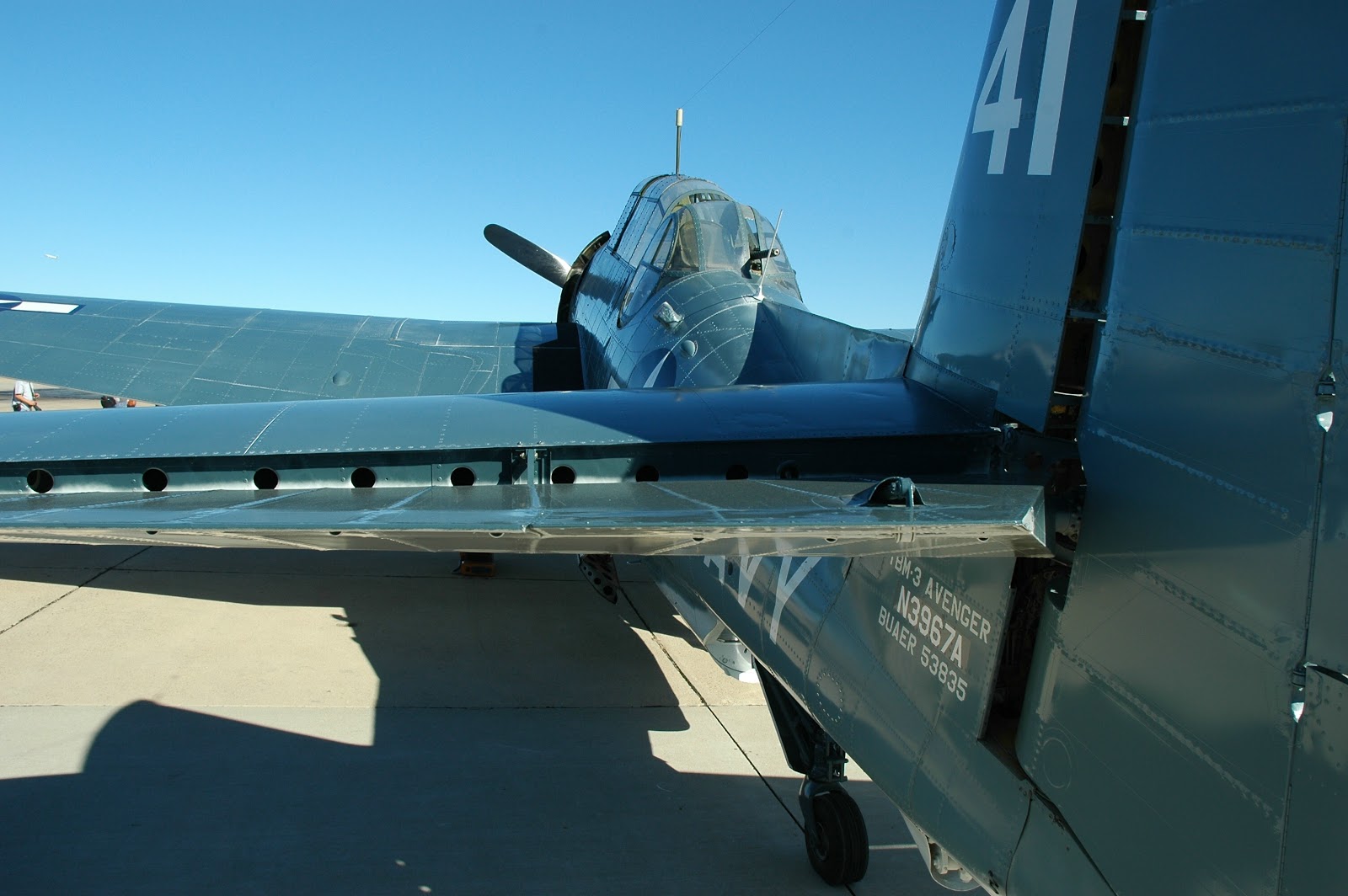 POPPA WHEELIE: 1942 Grumman TBF Avenger