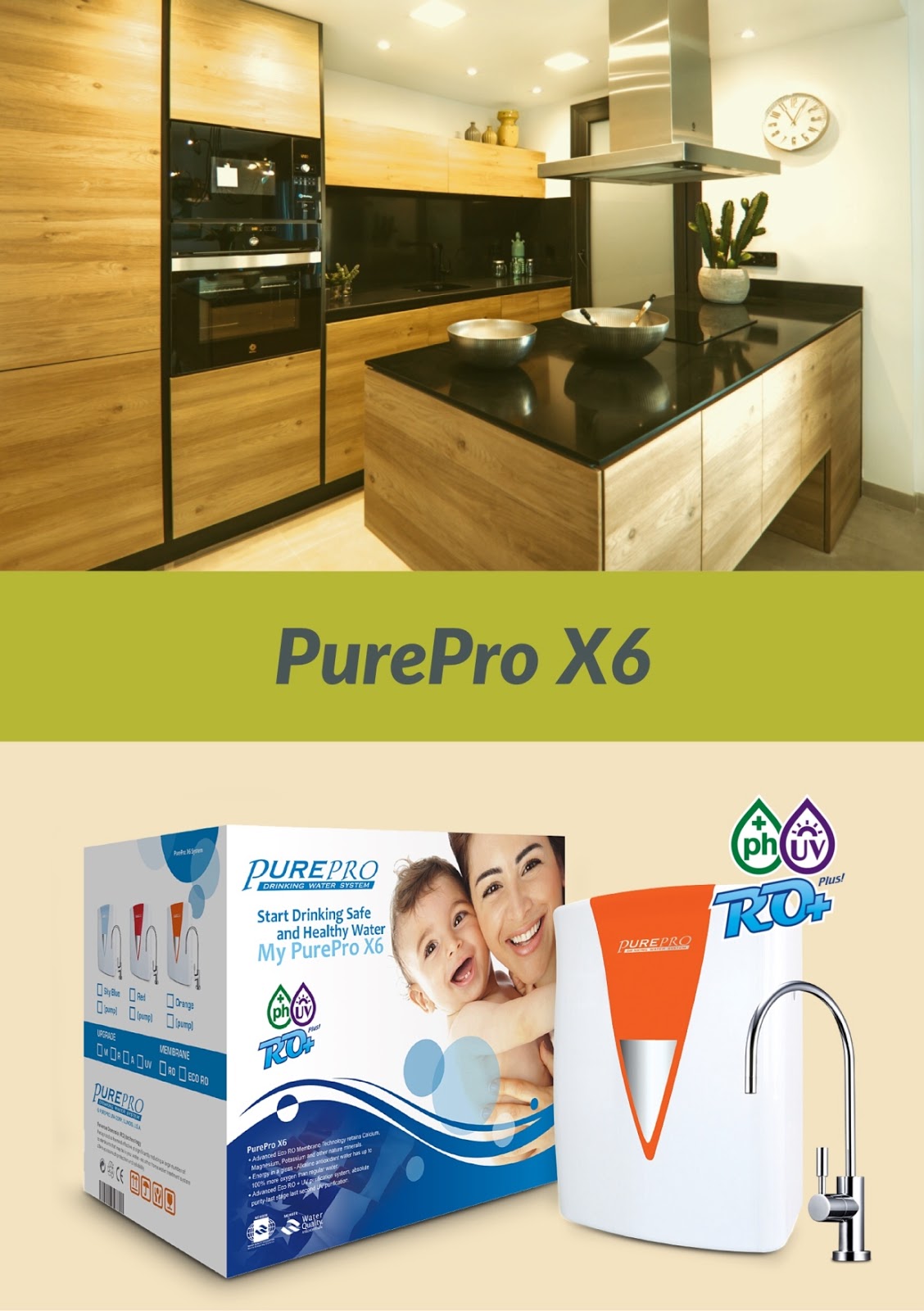 The New Generation RO Membrane with a Mineral Guard Technology : PurePro X6