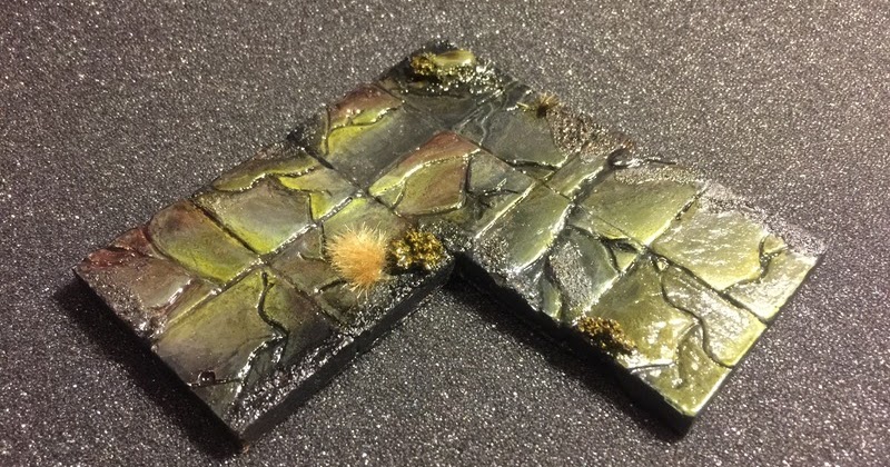 The Rusty Workbench: Warhammer Quest Tile - Corner Quagmire