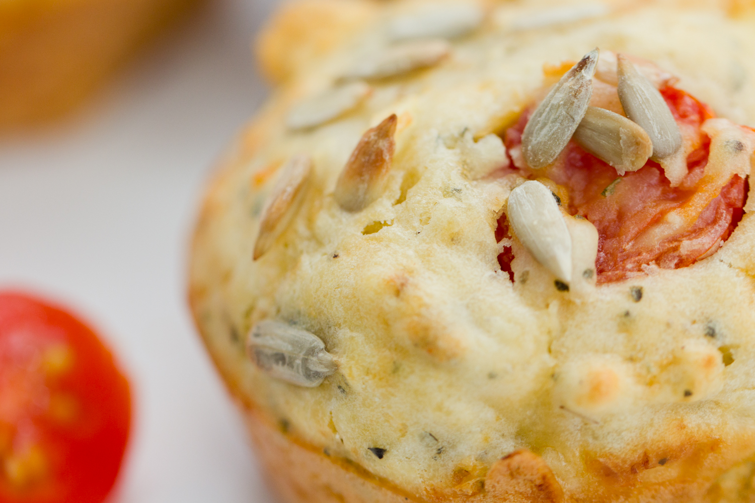 Feta-Tomato Muffin