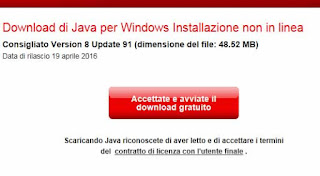 Come aggiornare Java | Oggi è un altro post