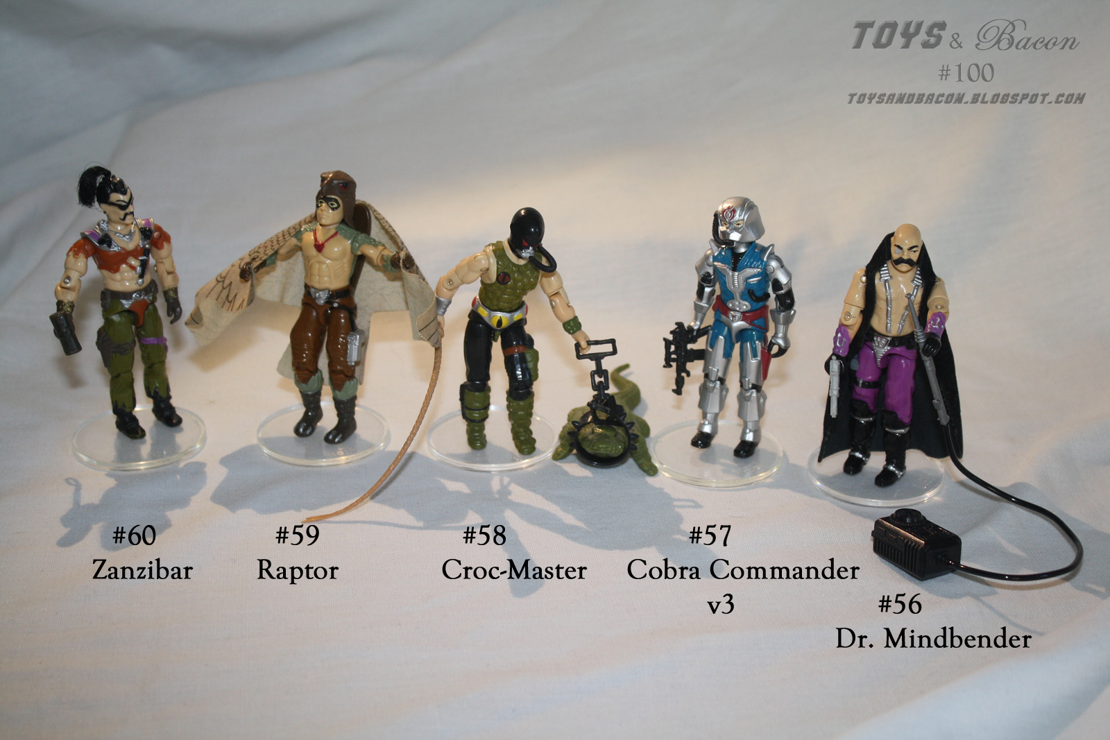 Toys and Bacon: The 100 Best G.I. Joe Figures