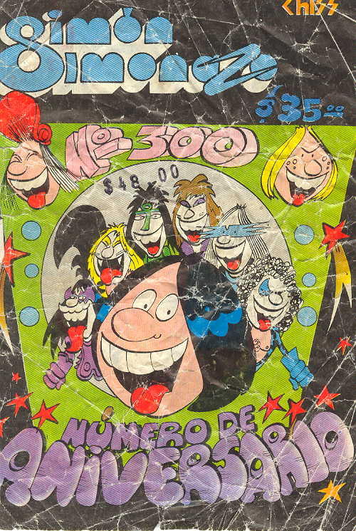 Mexico Comic Sonrisas: Simón Simonazo (296 al 300)