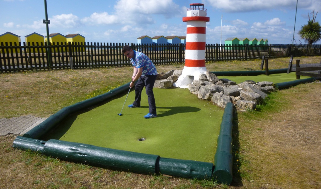 The Ham and Egger Files: Adventure Golf in Littlehampton's Norfolk Gardens
