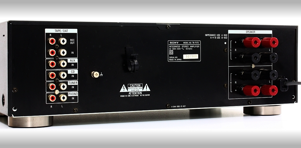 Sony TA-F170 - Integrated Amplifier | AudioBaza