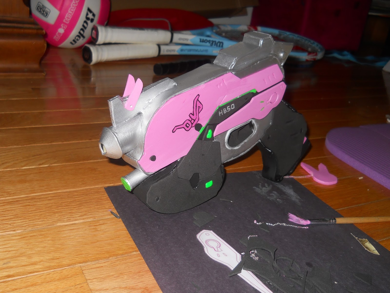 Yumi♡Neneko: D.va gun tutorial