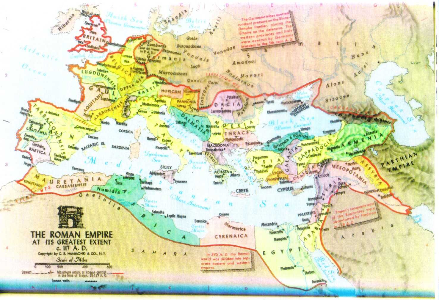 ArchiBiblia: Mapa Imperio Romano 117 a.C