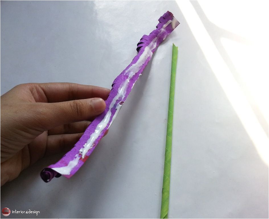 DIY Swirly Paper Flowers - Interior4desigN