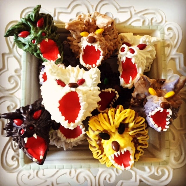 Sugar Swings! Serve Some: Game of Thrones - Wolf, Dragon, and Lion Oreo ...