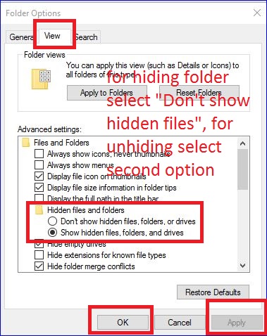 Versatile Knowledge: How to hide a folder on Windows Personal Computer
